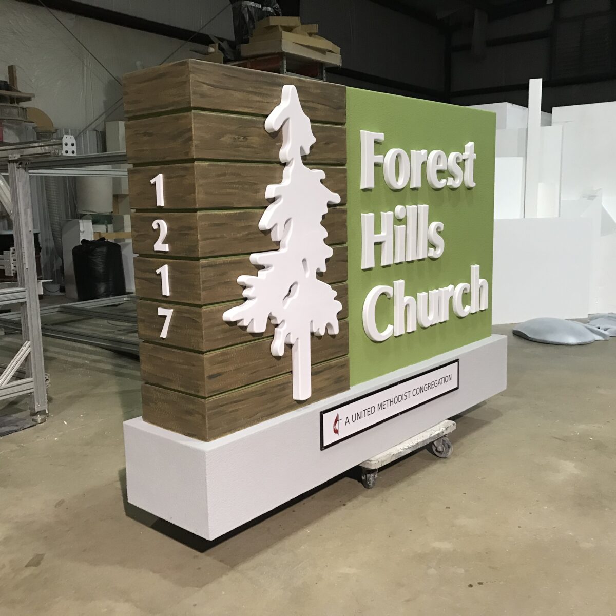 High Quality Foam Monument Signs & Architectural Foam Core Signs